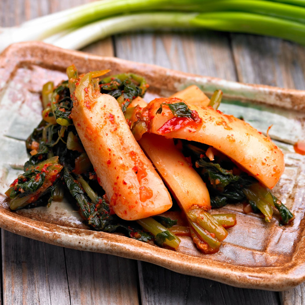 Radish kimchi 500g – KORdotSIN Shop