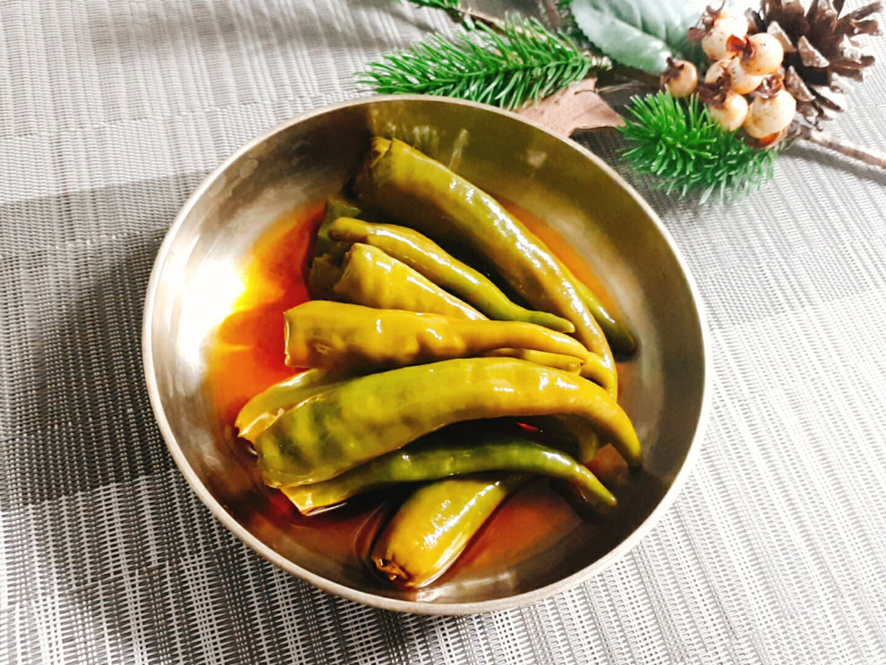 PICKLED GREEN CHILLI 150g – KORdotSIN Shop